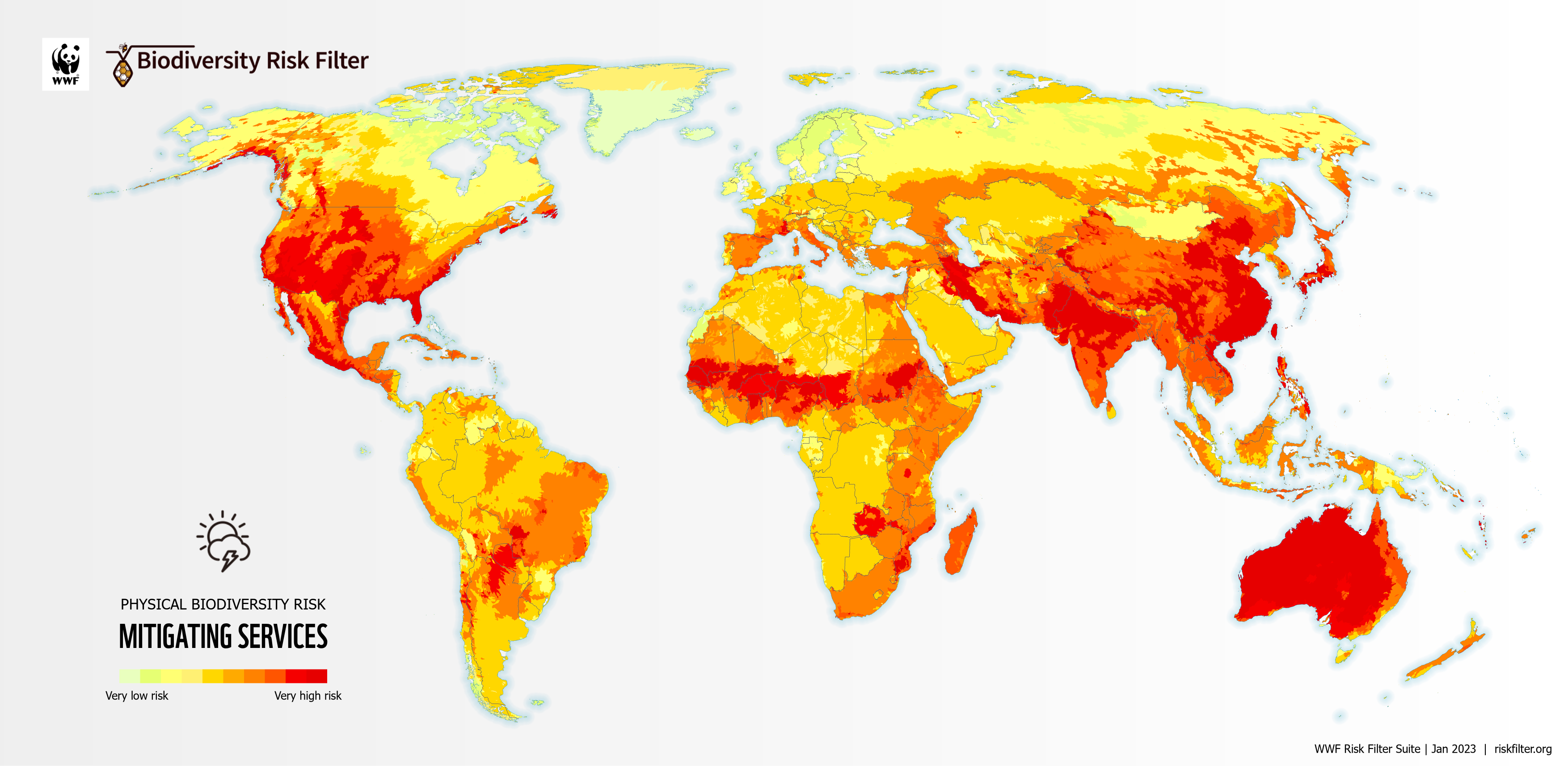 WWF Risk Filter Suite - Map Gallery