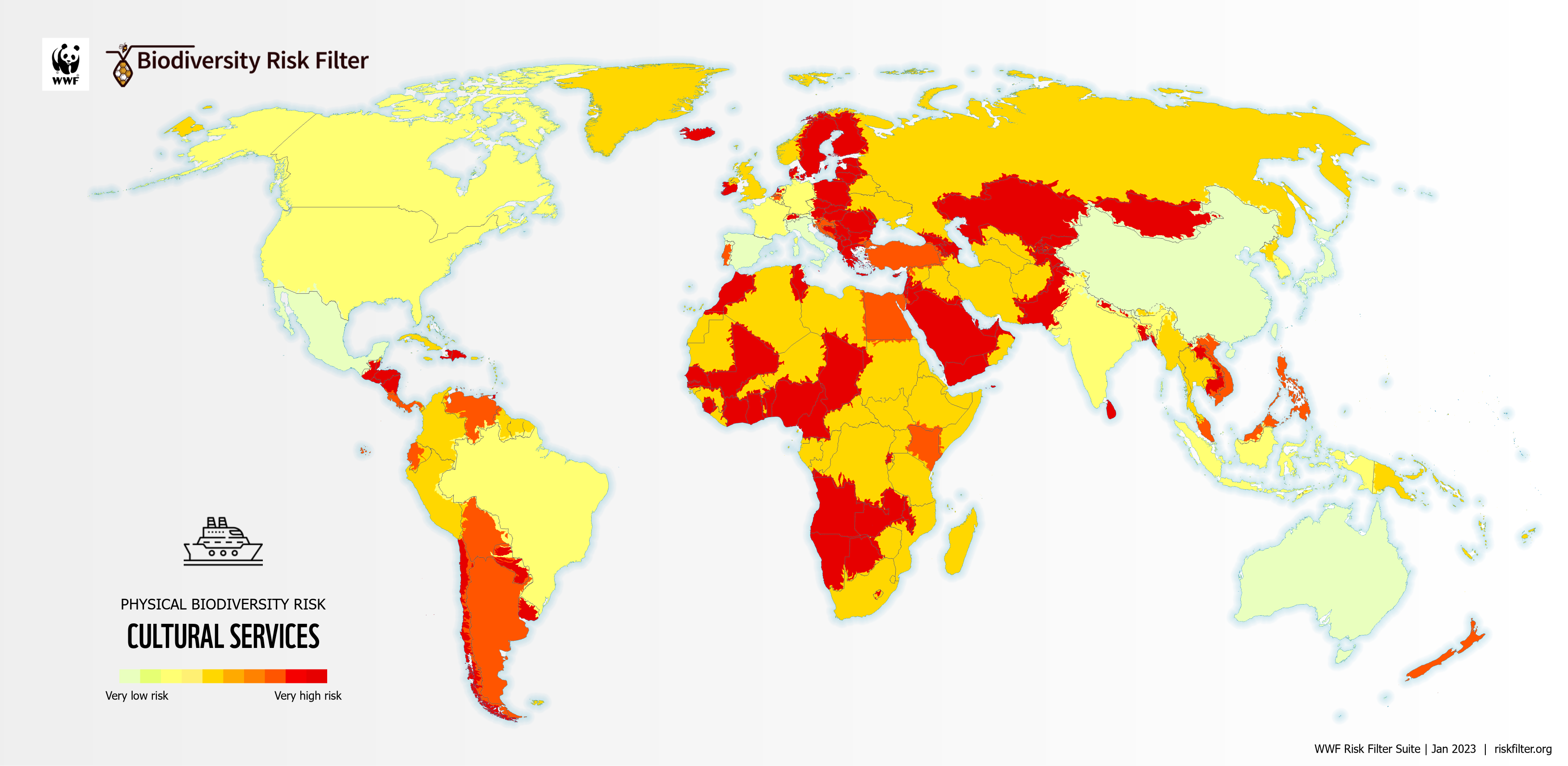 WWF Risk Filter Suite - Map Gallery