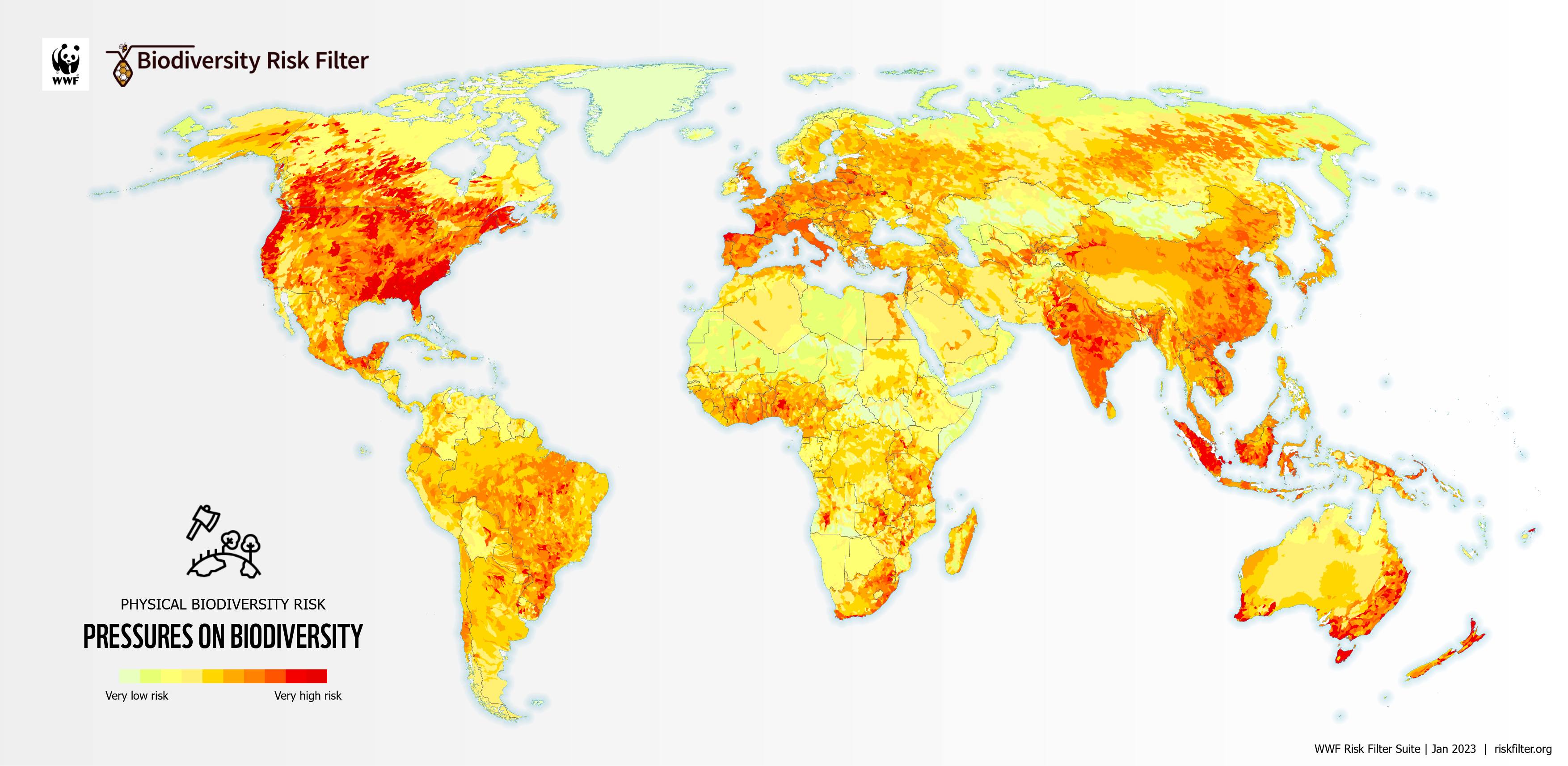 WWF Risk Filter Suite - Map Gallery