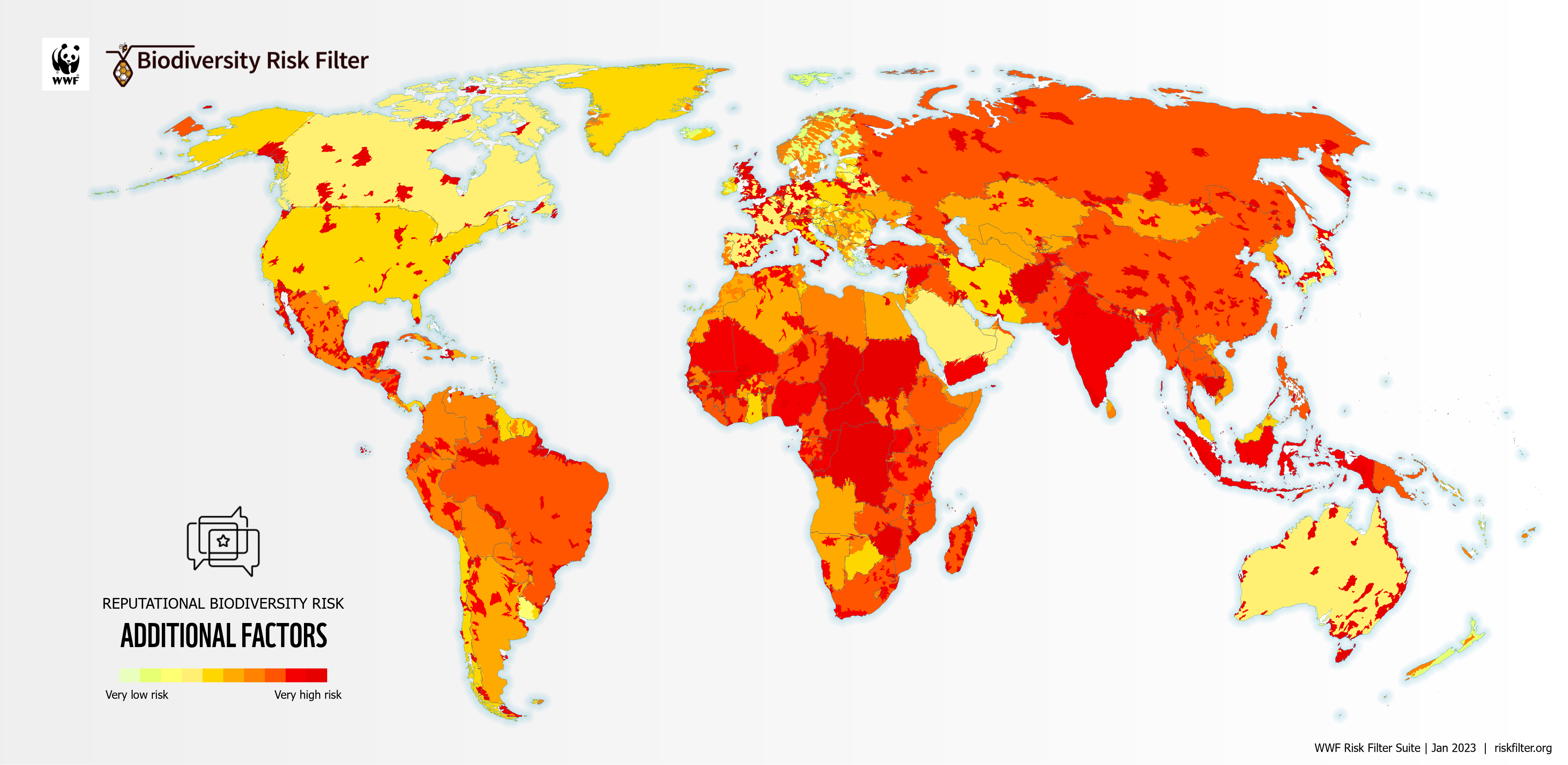 WWF Risk Filter Suite - Map Gallery