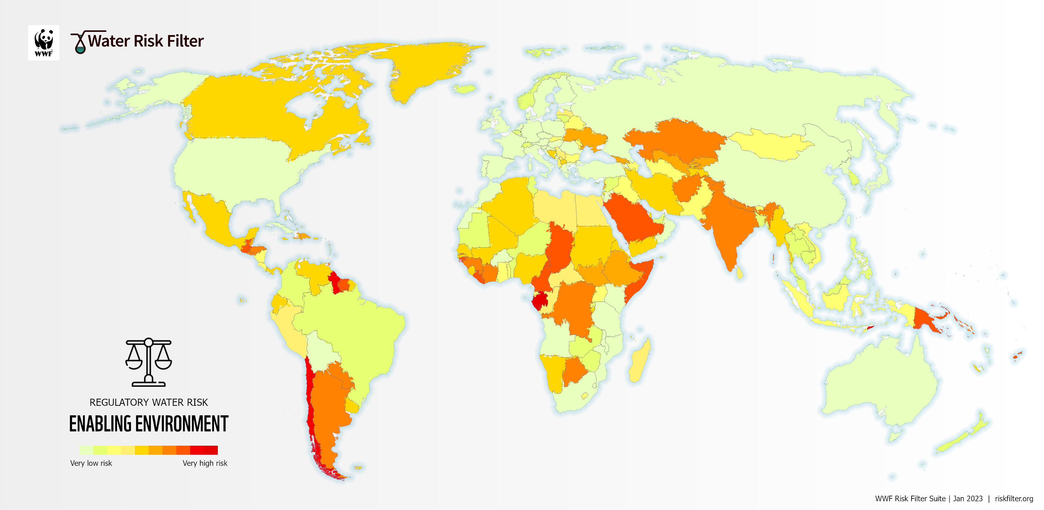 WWF Risk Filter Suite - Map Gallery