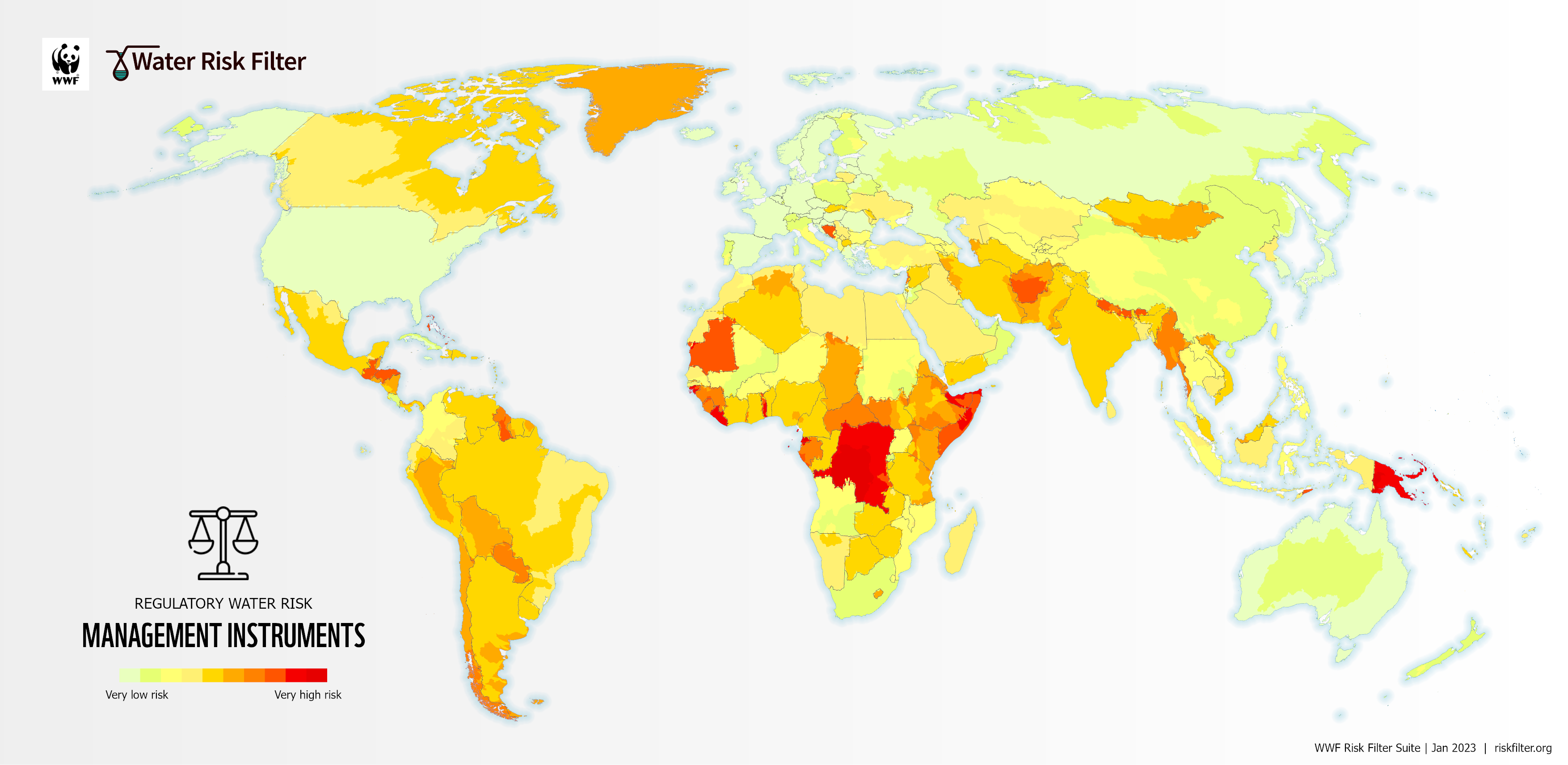 WWF Risk Filter Suite - Map Gallery