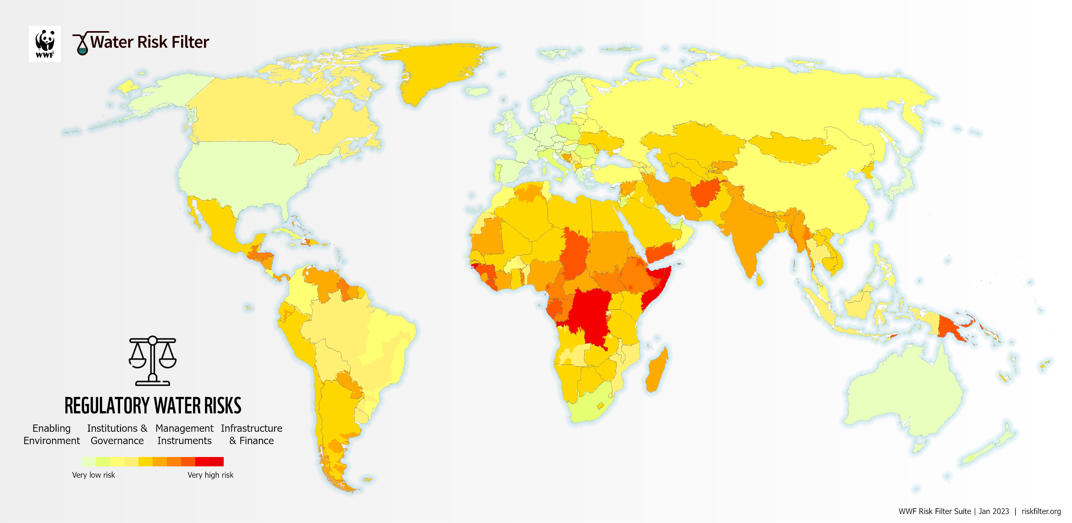WWF Risk Filter Suite - Map Gallery