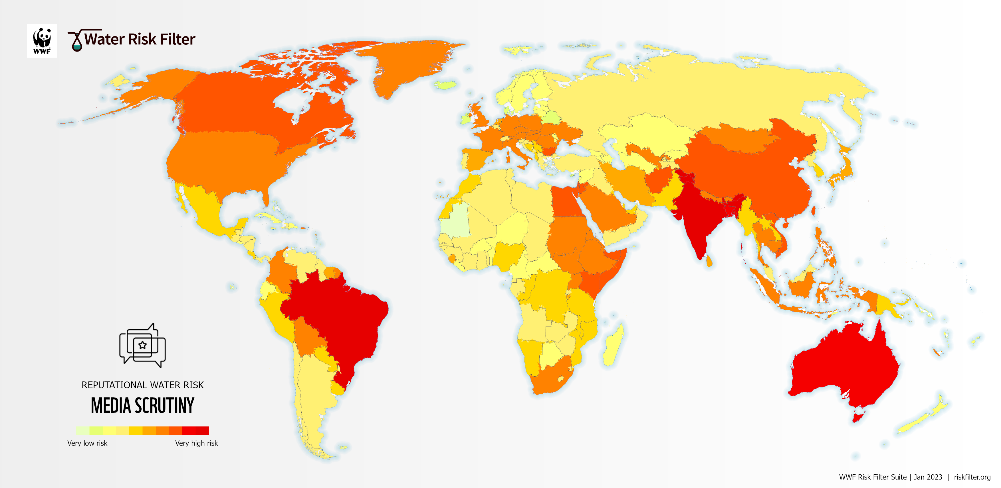 WWF Risk Filter Suite - Map Gallery