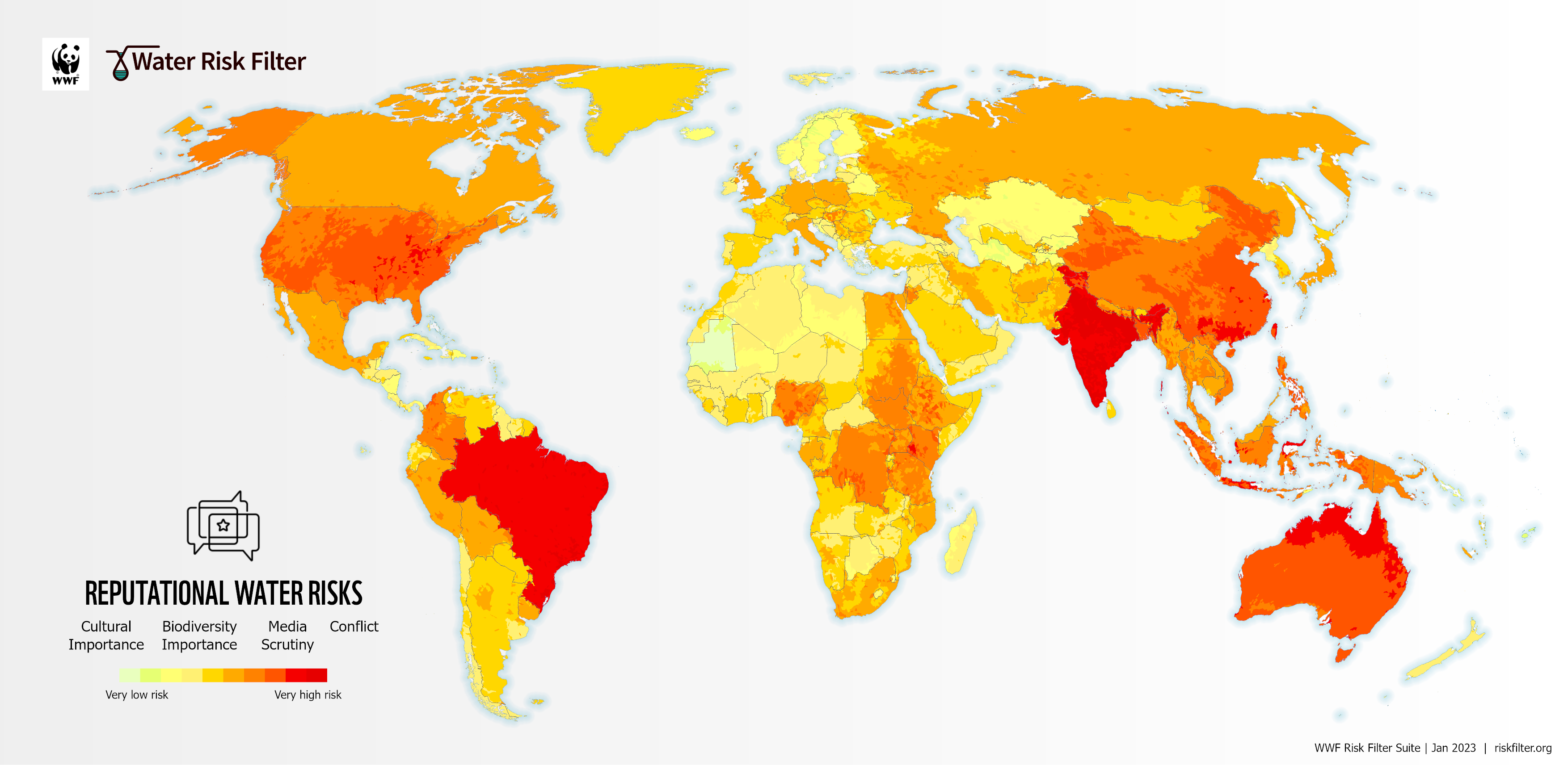 WWF Risk Filter Suite - Map Gallery